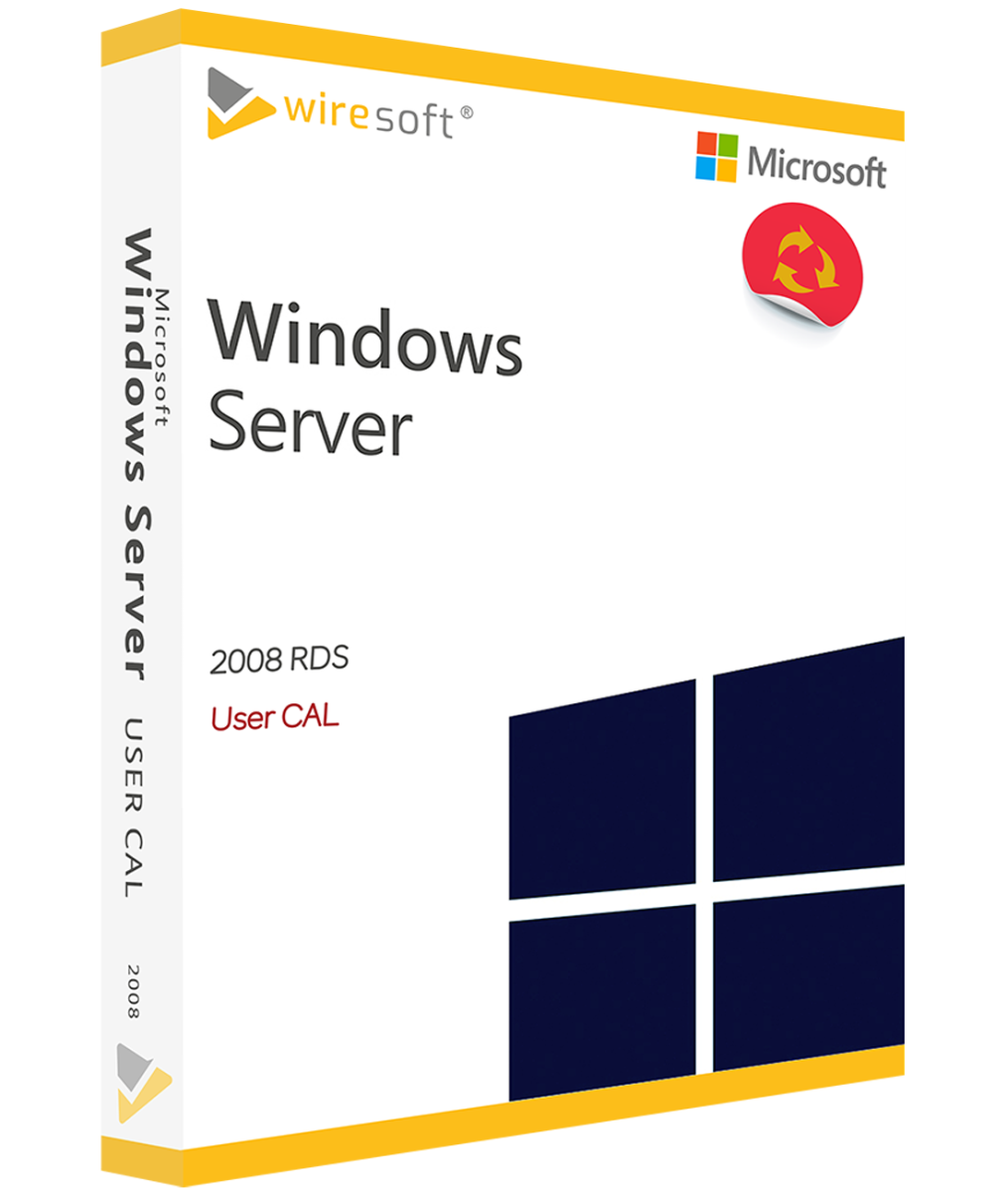Remote Desktop CAL 2008 Remote Desktop Services CAL Licences d'accès ...